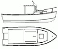Novi 23. [NV23] Nova Scotia style outboard boat
